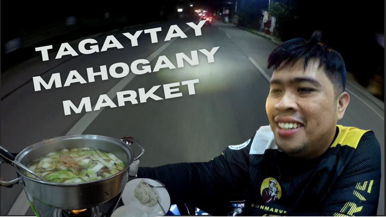 Tagaytay Night Ride (mahogany market) - YouTube