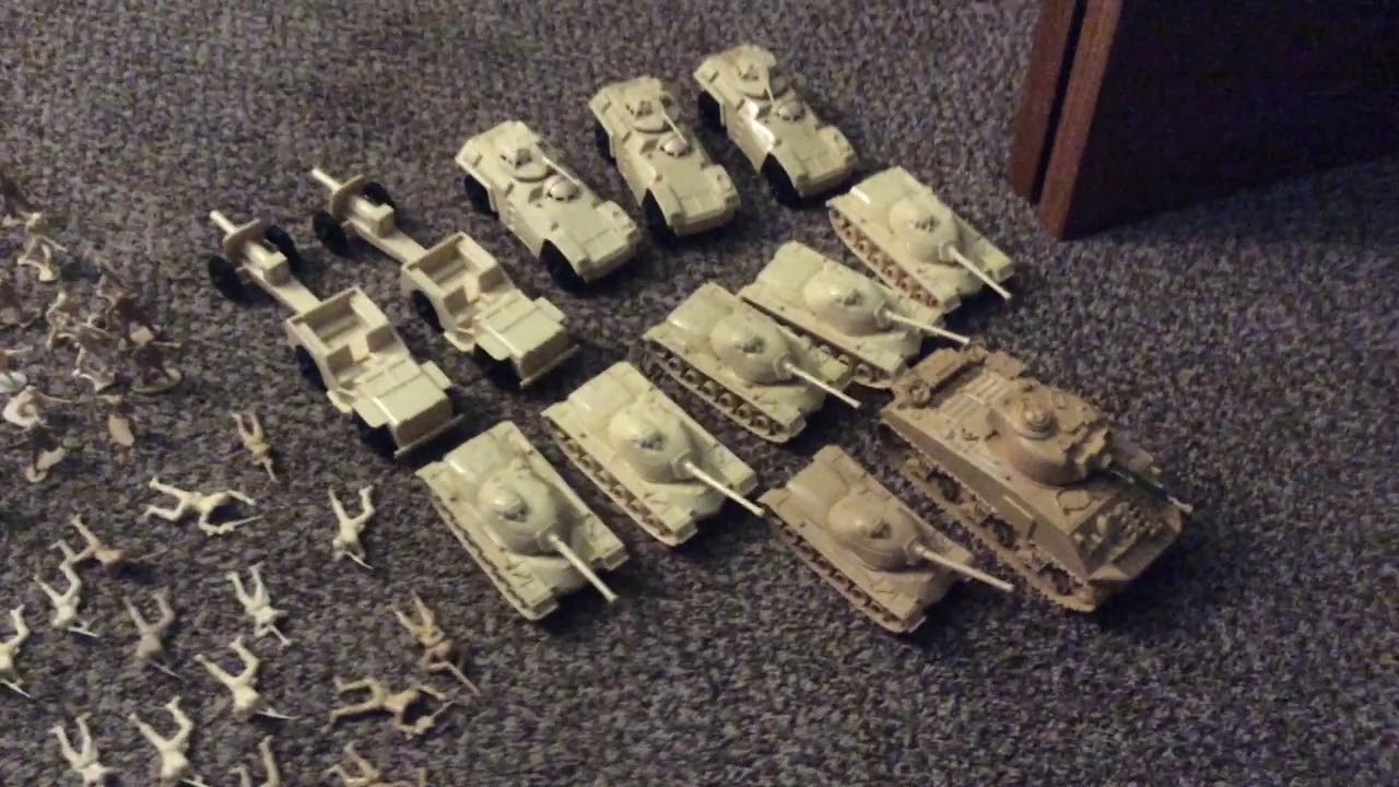 My Tan Army Men Collection - YouTube