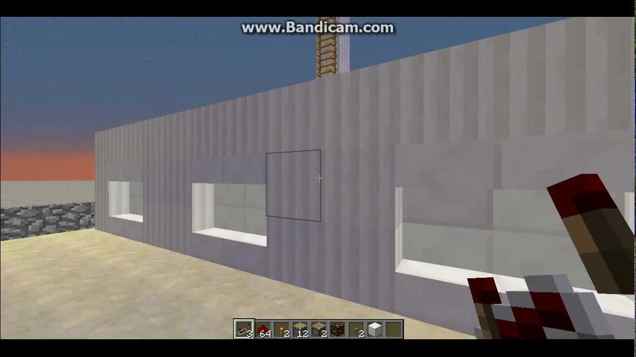 Minecraft: Redstone Creations: "2x2 Piston Door(Jeb Door)" (Part 2 ...