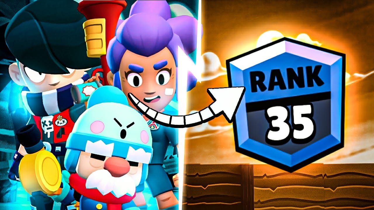 TRIPLE RANGO 35 EN DUELOS! PRIMERO DEL MUNDO NUEVO RECORD | BRAWL STARS ...