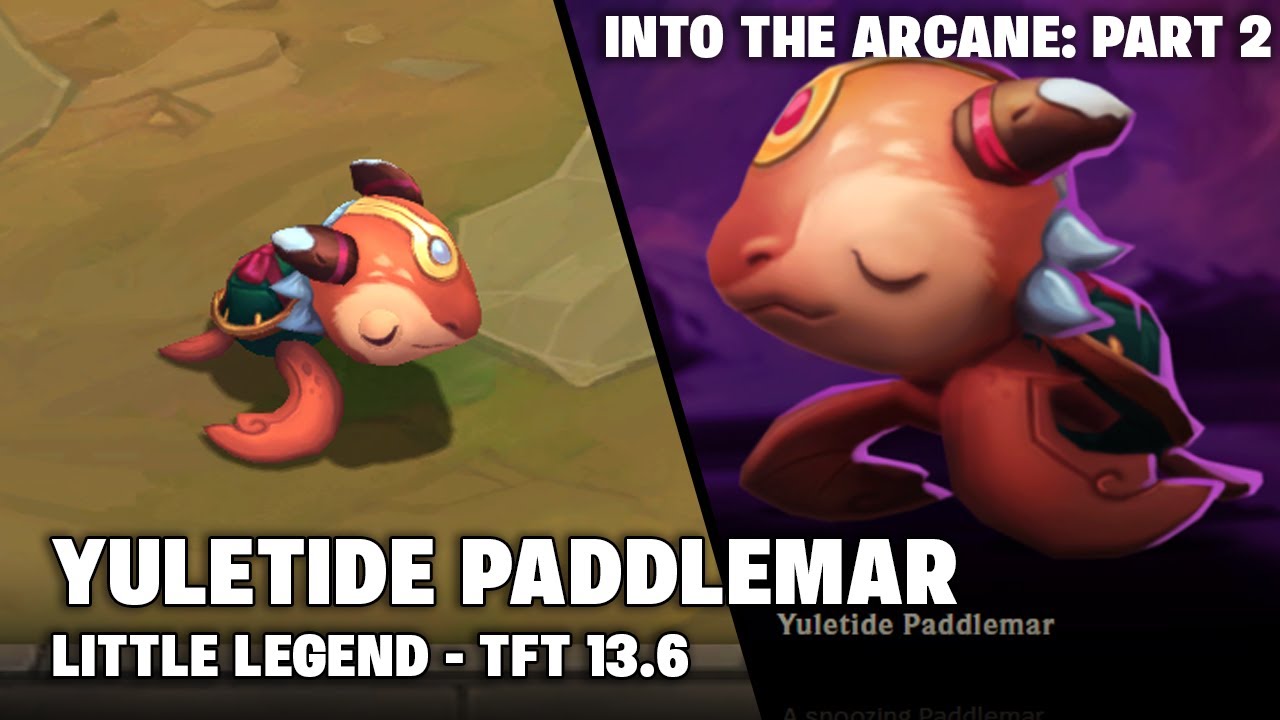 YULETIDE PADDLEMAR -LITTLE LEGEND - EMOTES AND MORE | TFT 13.6 - YouTube