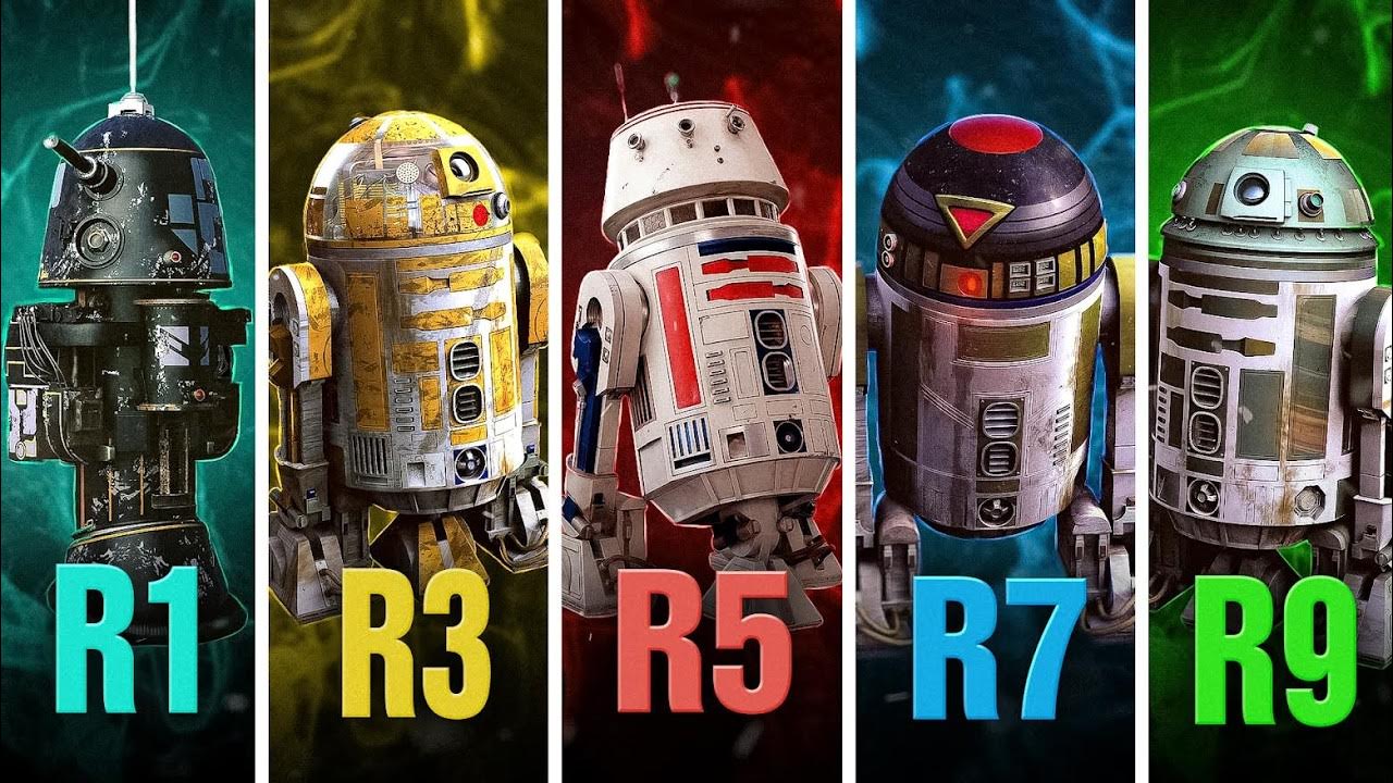 EVERY SINGLE R-Series Astromech Droid Type/Variant Explained! - YouTube