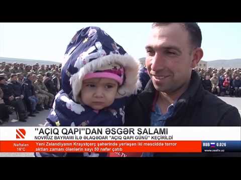 “Açıq qapı”dan əsgər salamı