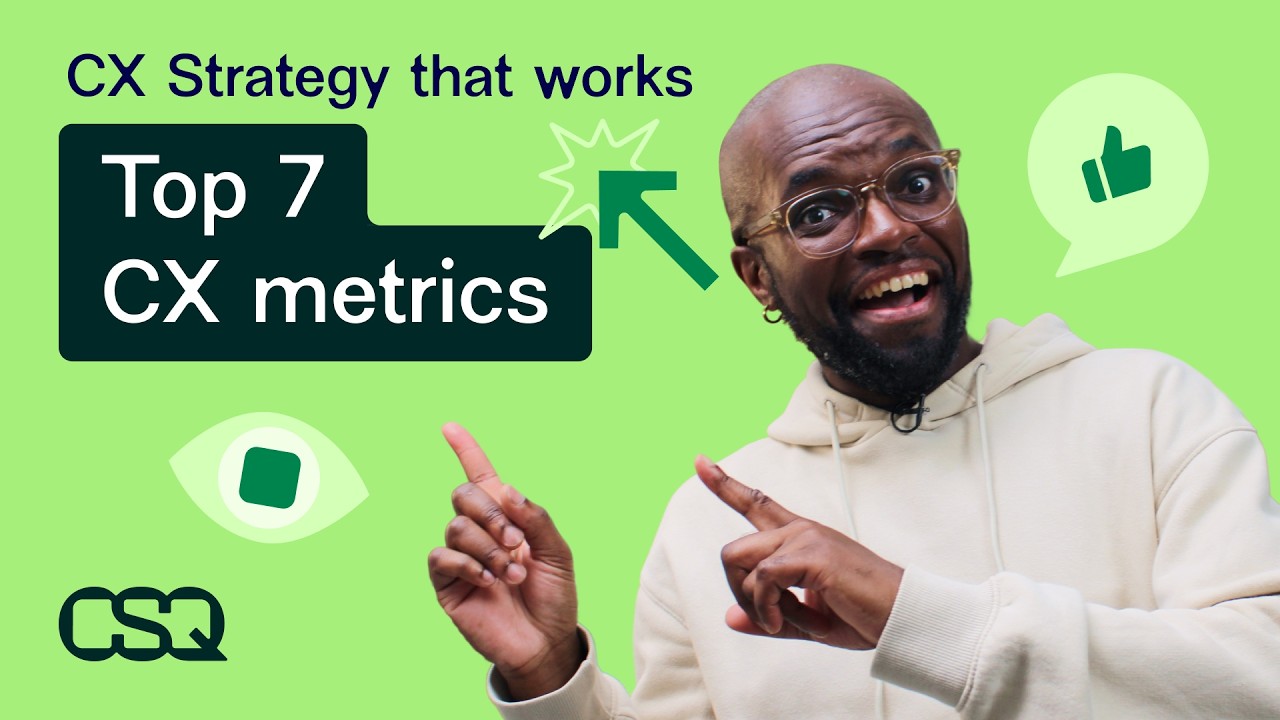 What Are Customer Experience Metrics? 7 CX Metrics Explained - YouTube