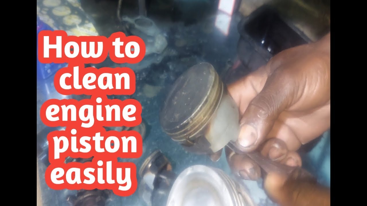 HOW TO EXTREMELY CLEAN ENGINE PISTON FAST AND EASY | DIY - YouTube