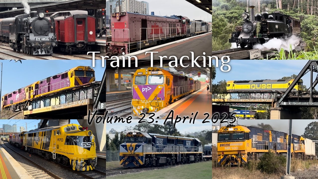 Train Tracking Vol 23: April 2025 | VLocties taking over but plenty of ...