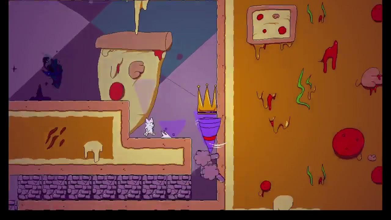 Pizza Tower Cheesed Up - All 3 tutorials with cosmic clone - YouTube