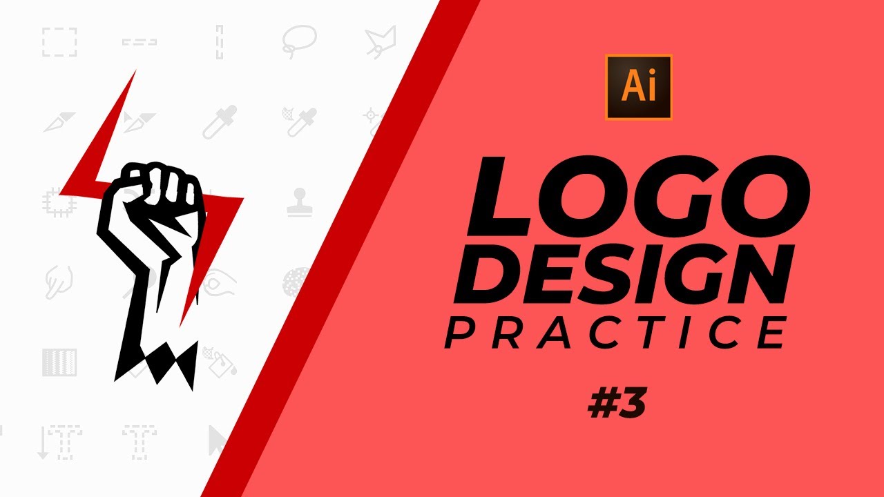 Logo Design Practice #3 | Youth Power | illustator | SB Editz - YouTube Music