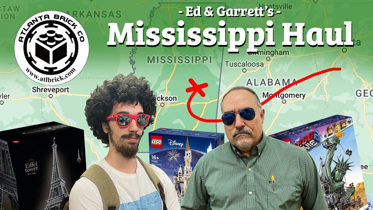 Buying a Gigantic LEGO® Collection on a Mississippi Road Trip - YouTube