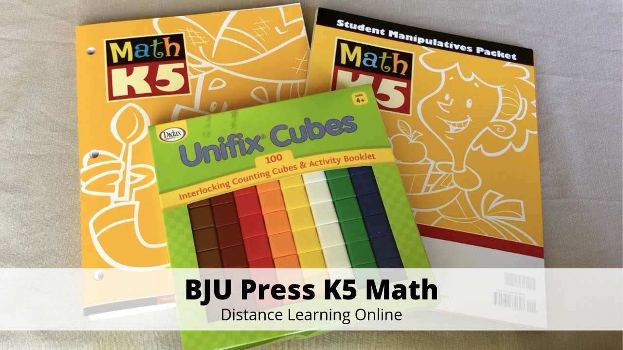 BJU Press K5 Math - YouTube