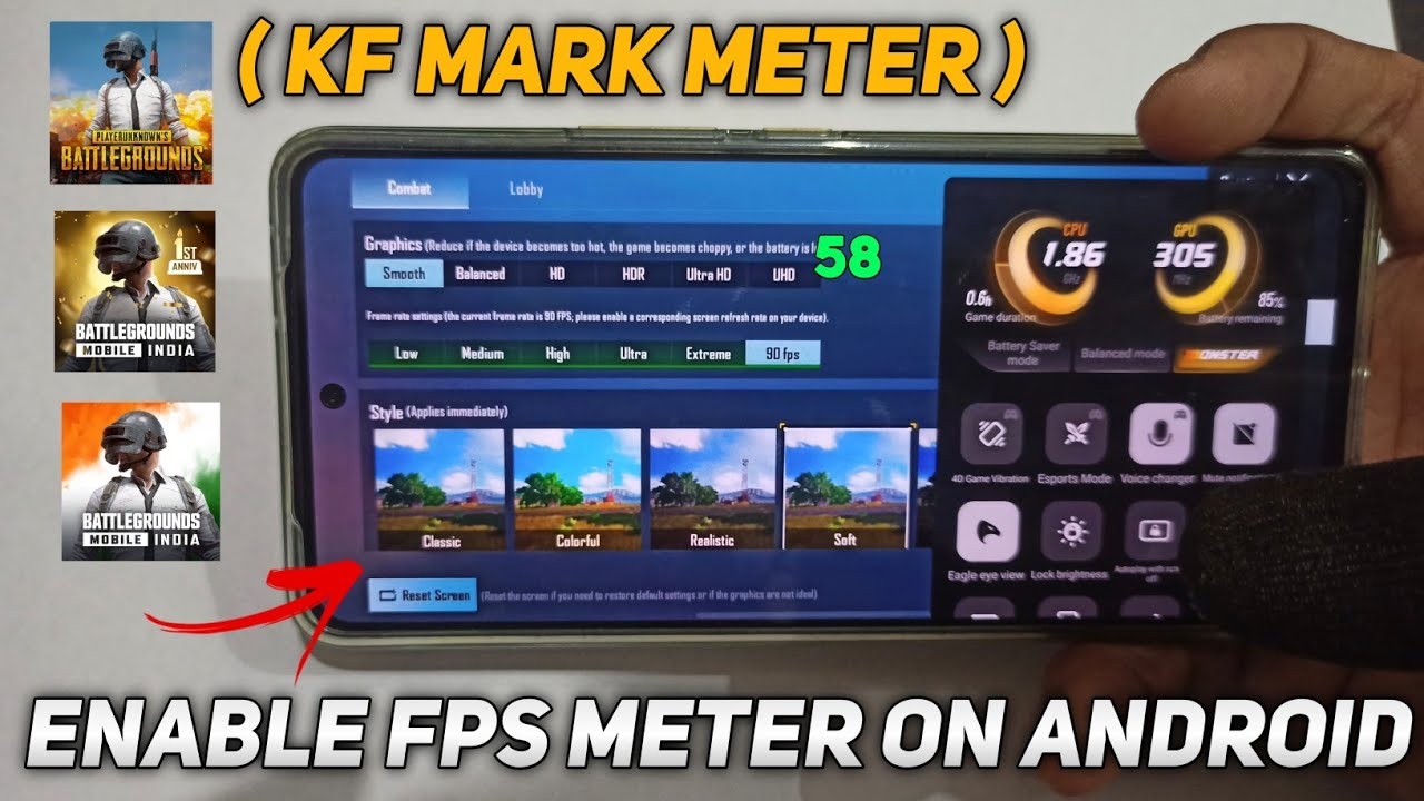 HOW TO ENABLE FPS METER IN ANY ANDROID DEVICE WITHOUT ROOT |FPS METER ...