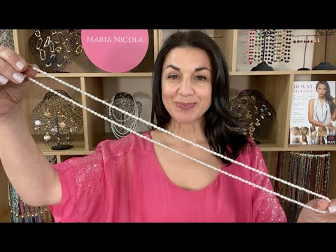 Cream Pearl  - My Way Necklace - Maria Nicola