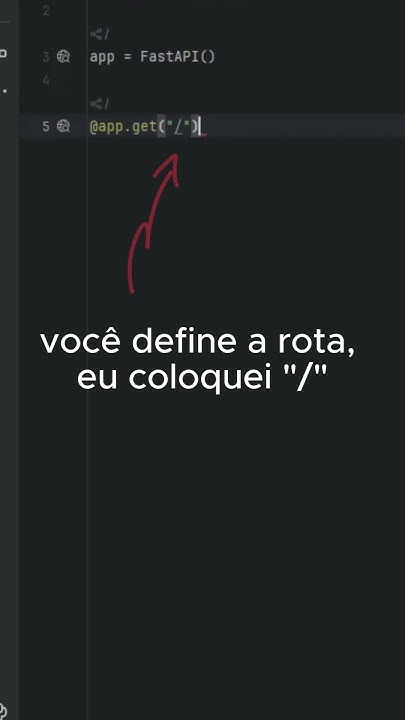 Como Criar Sua Primeira API com FastAPI e Uvicorn Passo a Passo - YouTube