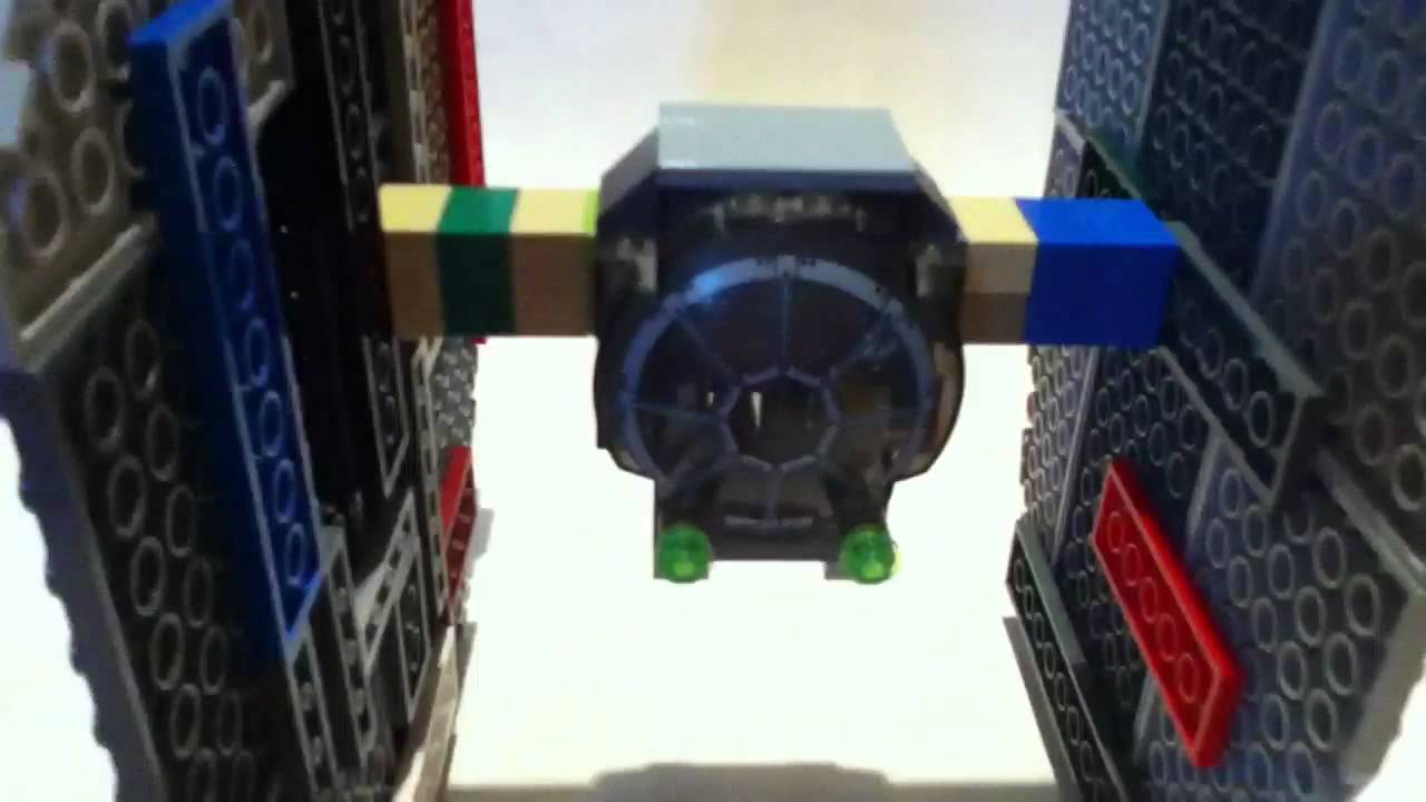 Lego Custom Tie Fighter Review - YouTube