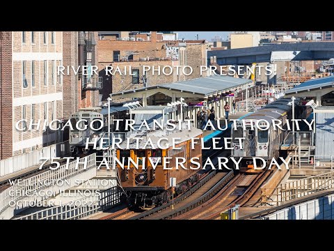 CTA Heritage Fleet on the 75th Anniversary in 4K! - YouTube