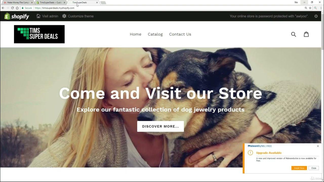 Shopify Debut Theme Tutorial (How to customize your own theme!) - YouTube