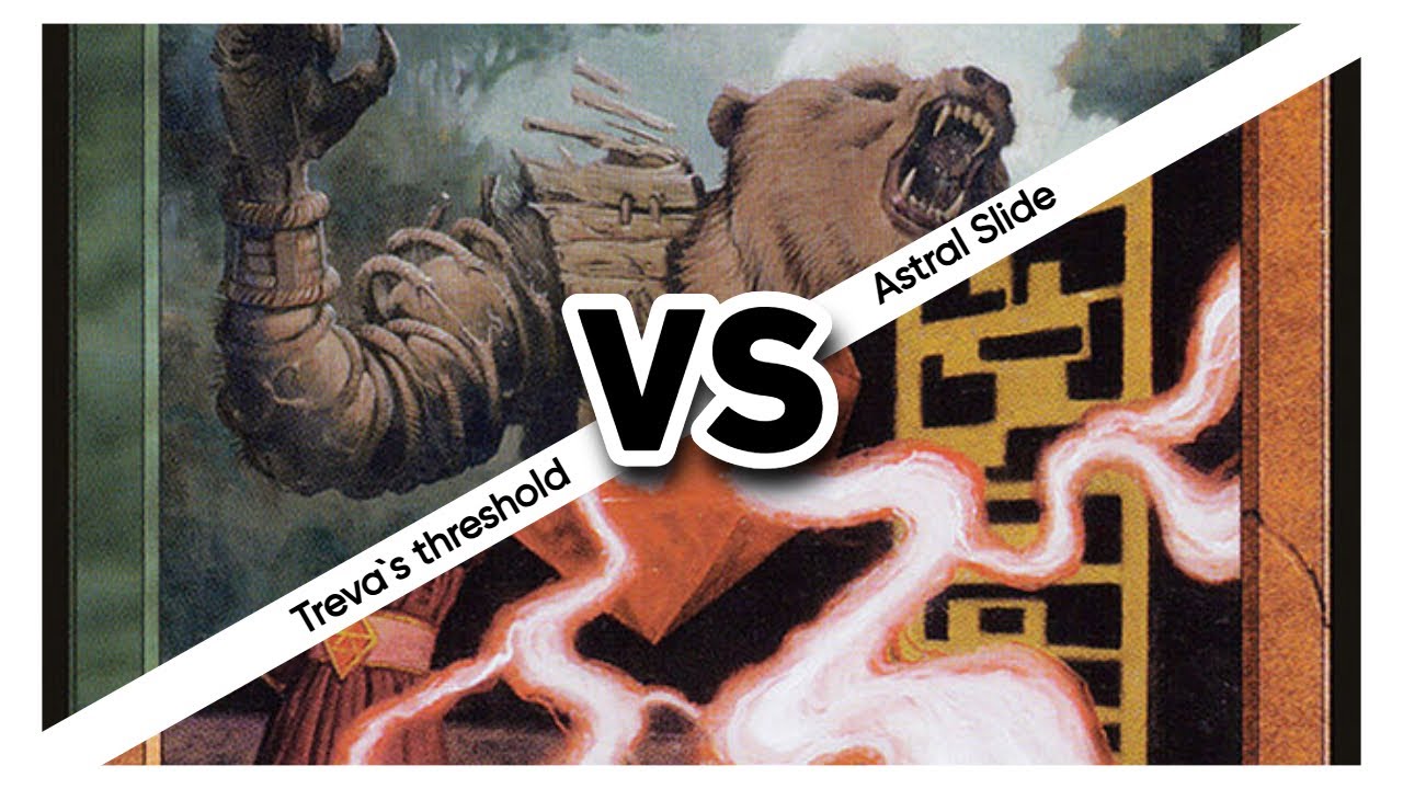 MTG Premodern (SWE) Treva`s Threshold vs Astral Slide [Gameplay] - YouTube