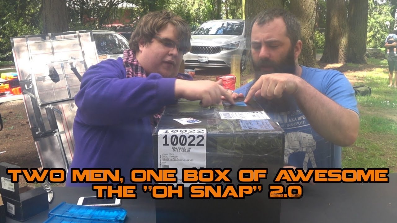 NERF WAR FANMAIL UNBOXING W/ CAPTAIN XAVIER - THE "OH SNAP" 2.0 ...