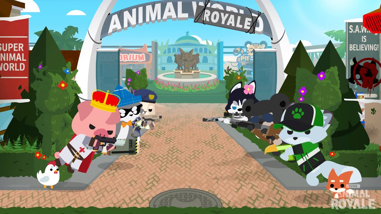 Devolving into madness through Super Animal Royale - YouTube
