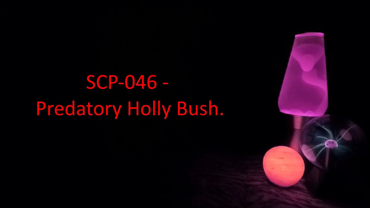 SCP-046 - Predatory Holly Bush. - YouTube