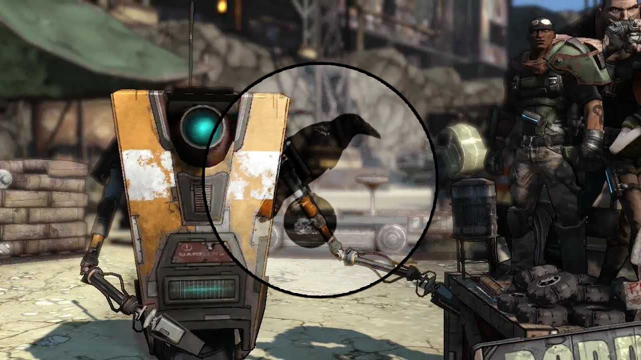First Appearance of Claptrap in Borderlands in 2009 - YouTube