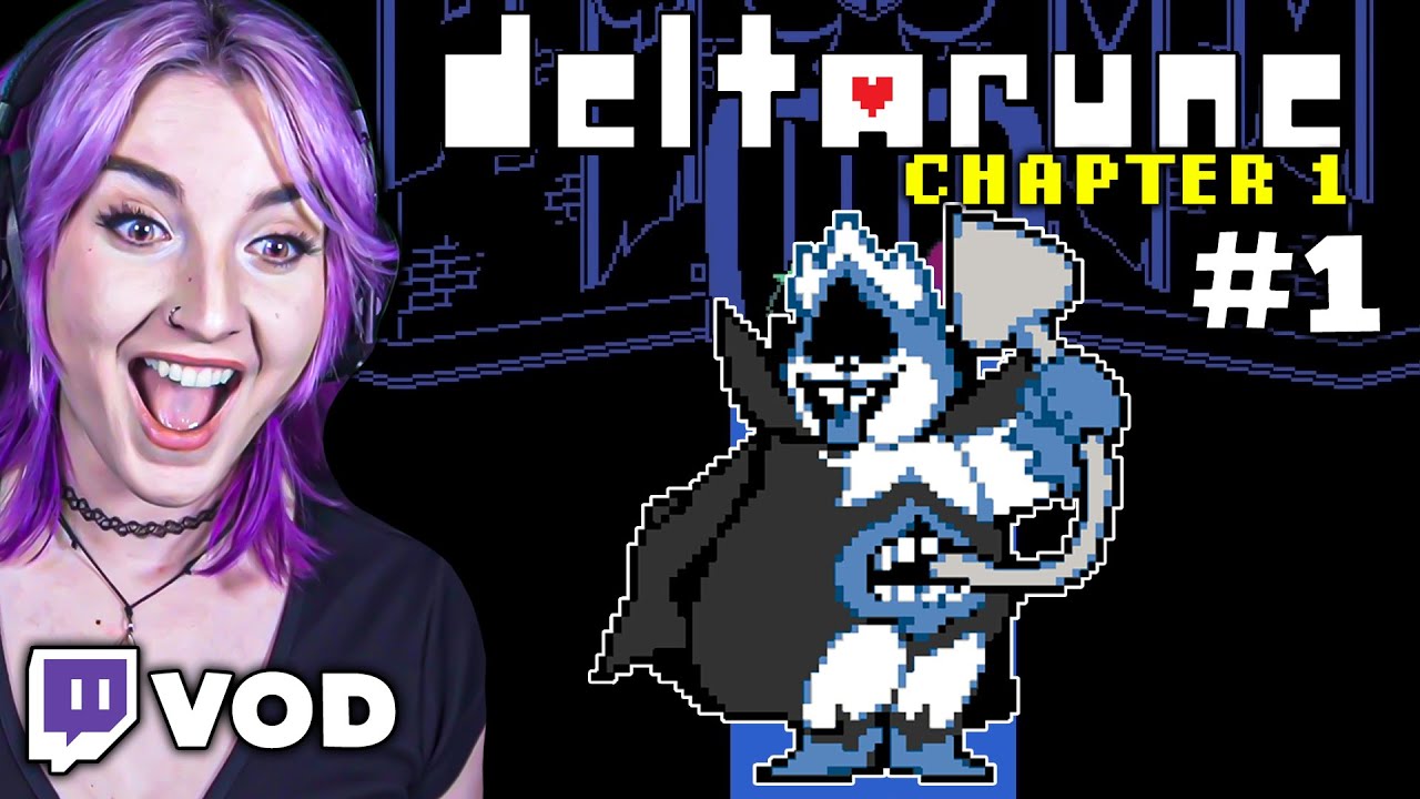Deltarune Chapter 1: The Beginning! | VOD (FULLY VOICE ACTED) - YouTube