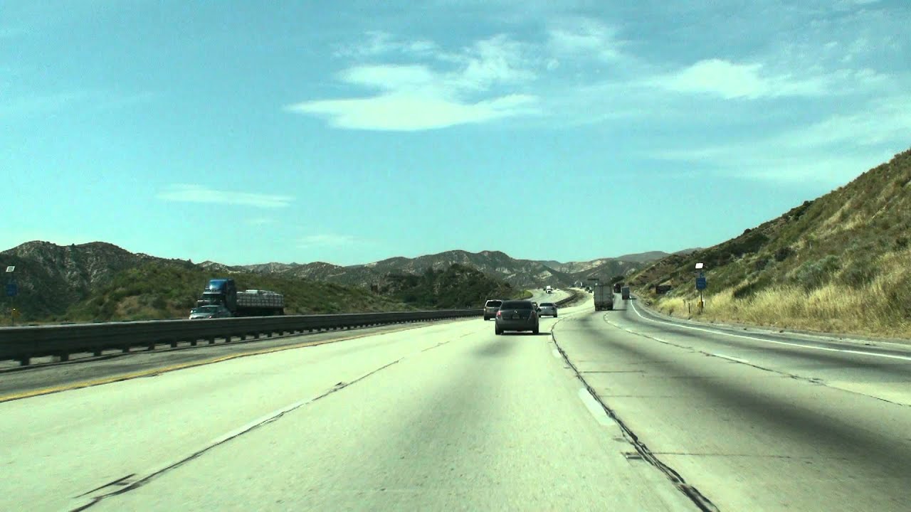 I-5 California The Tejon And Grapevine Timelapse HD - YouTube