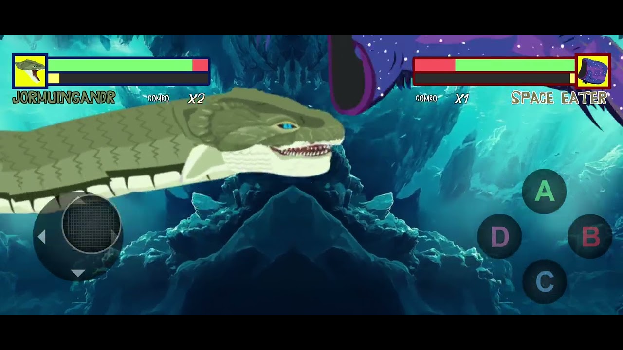 jomuingander vs space eater - YouTube