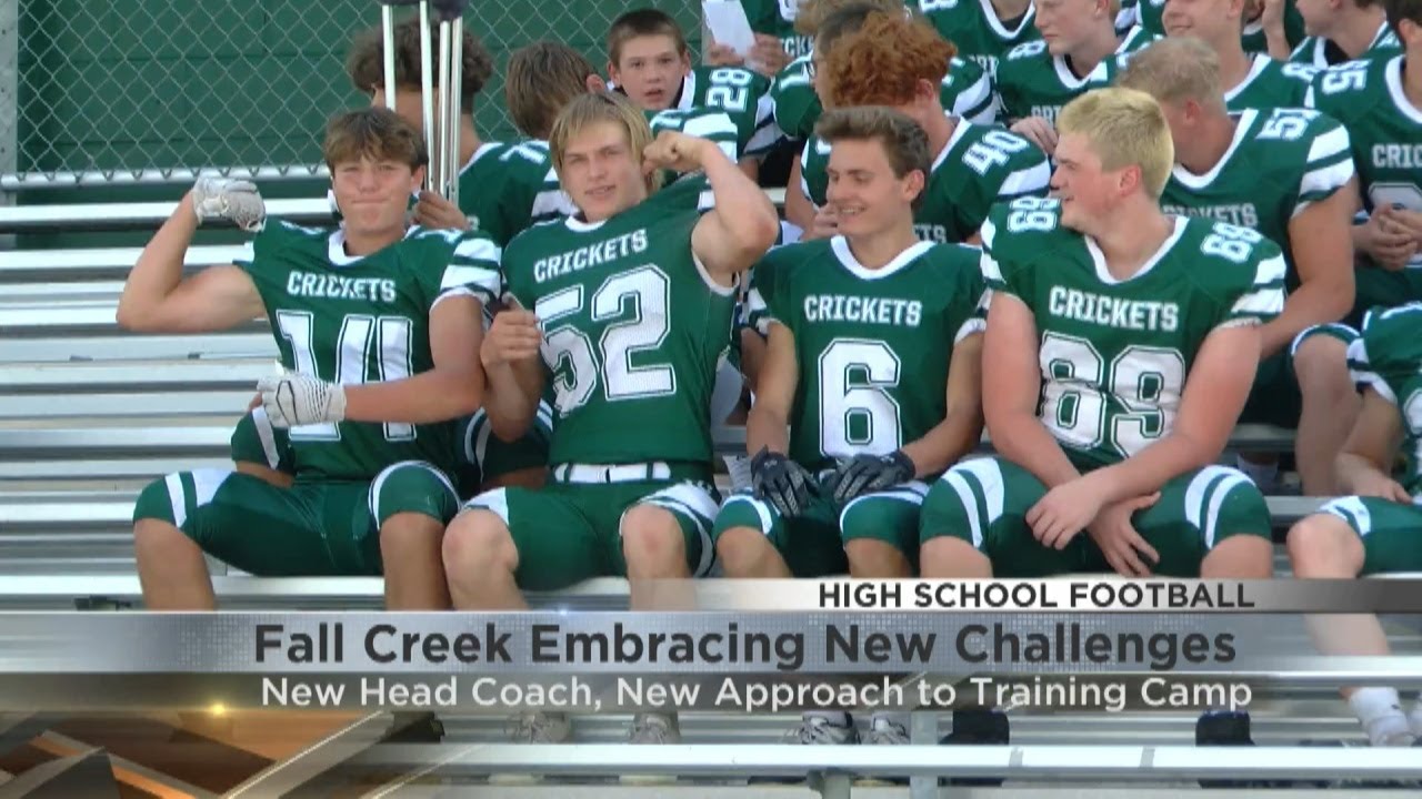 Fall Creek football embracing new challenges - YouTube