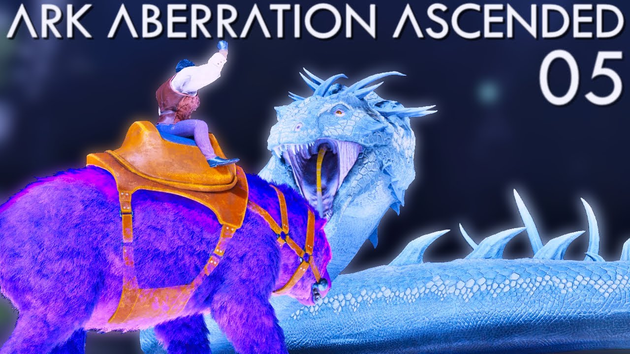 Basilisk Battles & Journey into the Unknown! ARK Aberration Ascended ...