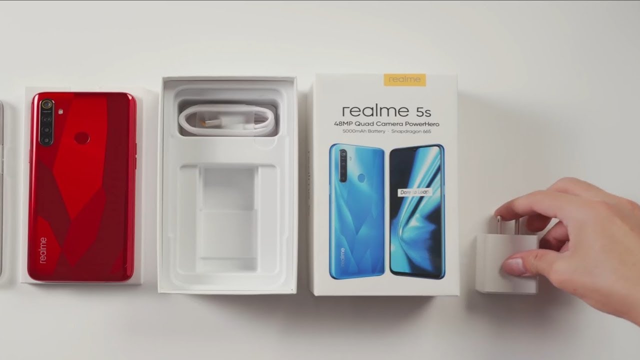 The all New Realme 5s unboxing//Unboxing video//Realme India ...