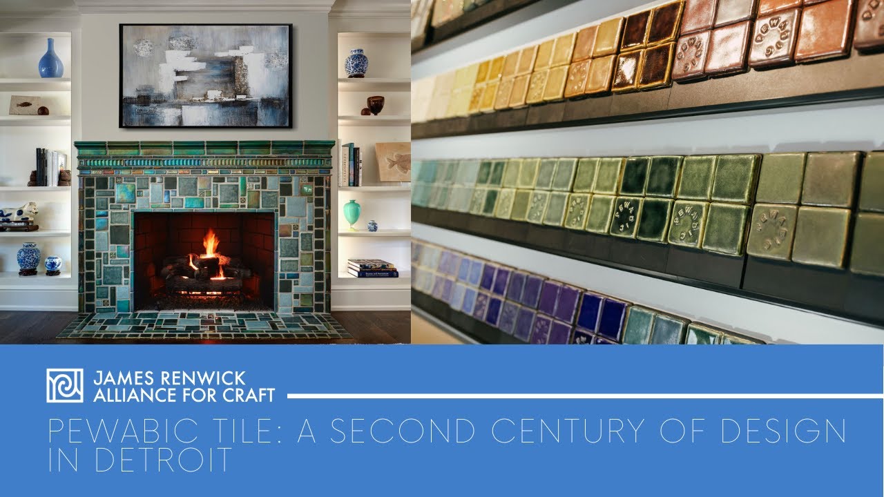 Pewabic Tile: A Second Century of Design in Detroit - YouTube