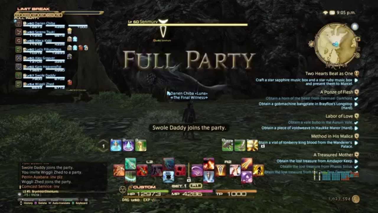 Dravanian Forelands S Rank Senmurv Spawns on Brynhildr - FFXIV ...