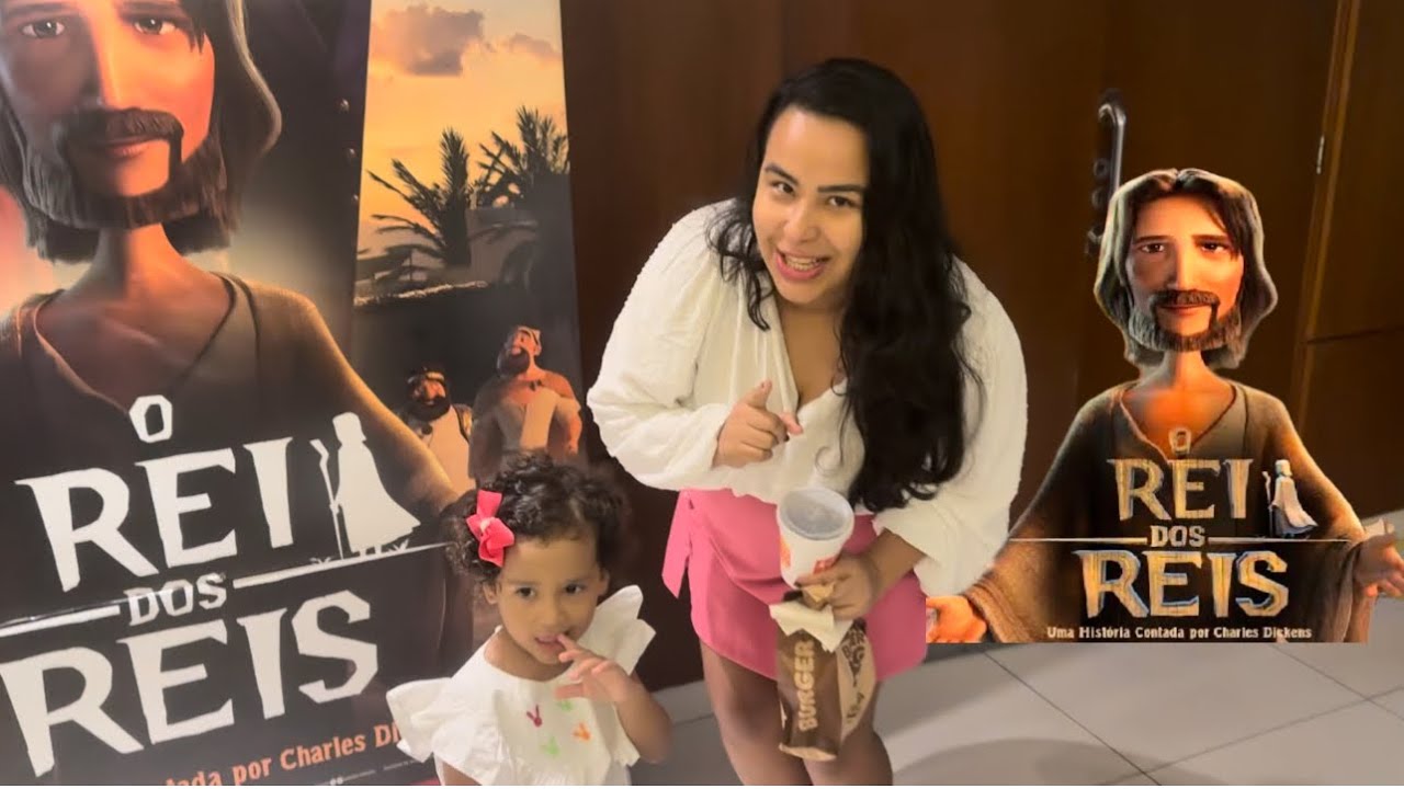 " Rebeca Motunui vai ver 'O Rei dos Reis'! Vem viver esta história! 🎬👑 ...