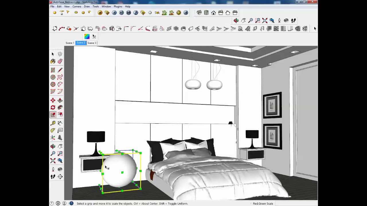 Vray lighting tutorial sketchup vray interior lighting 1 - YouTube
