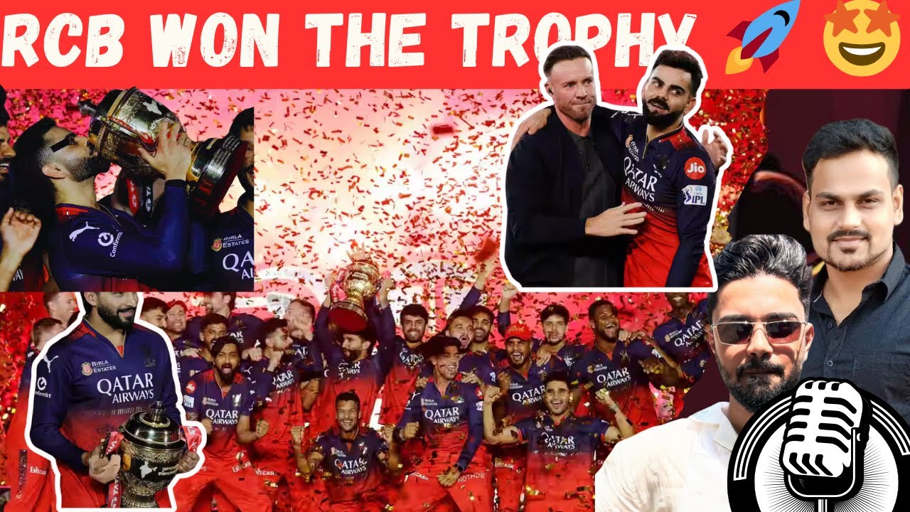 RCB Finally Wins IPL! 🏆 First-Ever Title for Bangalore | Historic Night ...