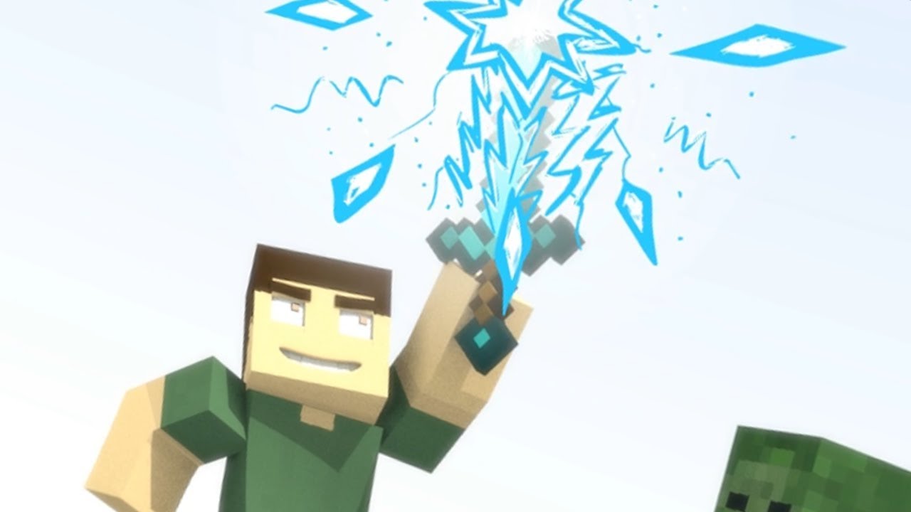 Enchanted Diamond Swords - Minecraft Animation - YouTube