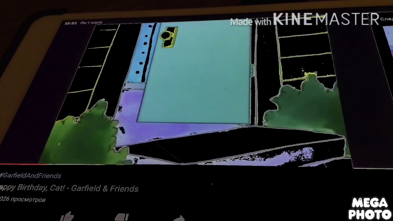 Garfield happy birthday in g major 4 - YouTube