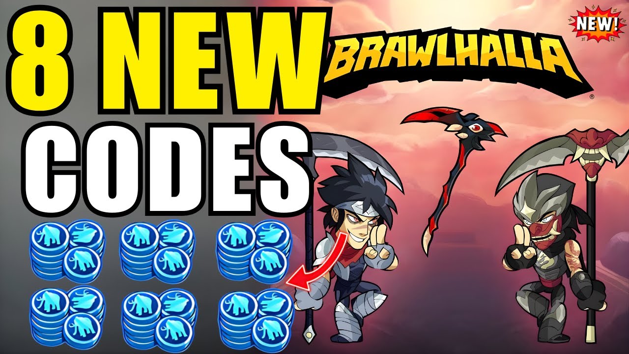 ⚠️JANUARY!⚡CODES⚠️BRAWLHALLA REDEEM CODES 2026 - BRAWLHALLA CODES 2026 ...