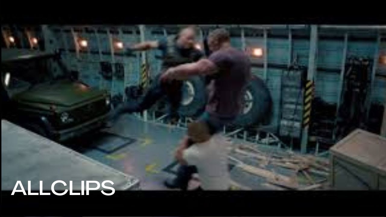 FAST AND FURIOUS 6 (AIRPLANE FIGHT SCENE) | ALLCLIPS - YouTube