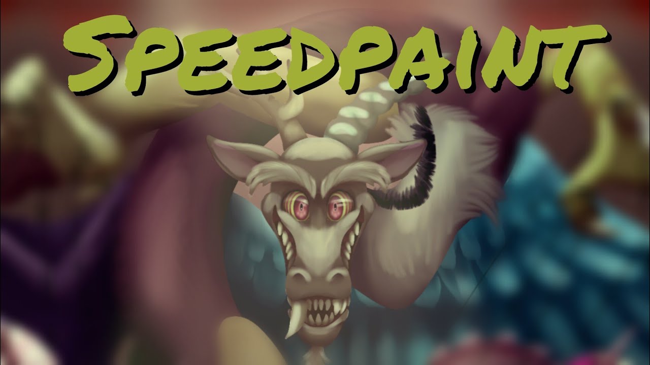 [13+] Discord's Puppet Show (Mlp Speedpaint) - YouTube