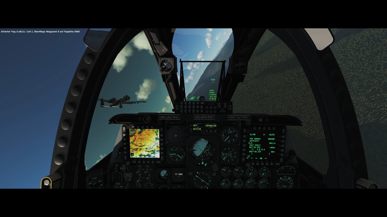 DCS - A-10C - Basic Flight Training Qualification Campaign - Fly 2 Ship as Wingman - YouTube
