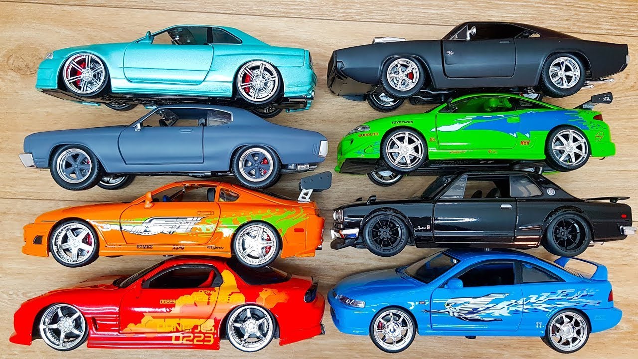 Die Cast Metal Jada Cars: Speed Cars And Fast And Furious Diecast - YouTube