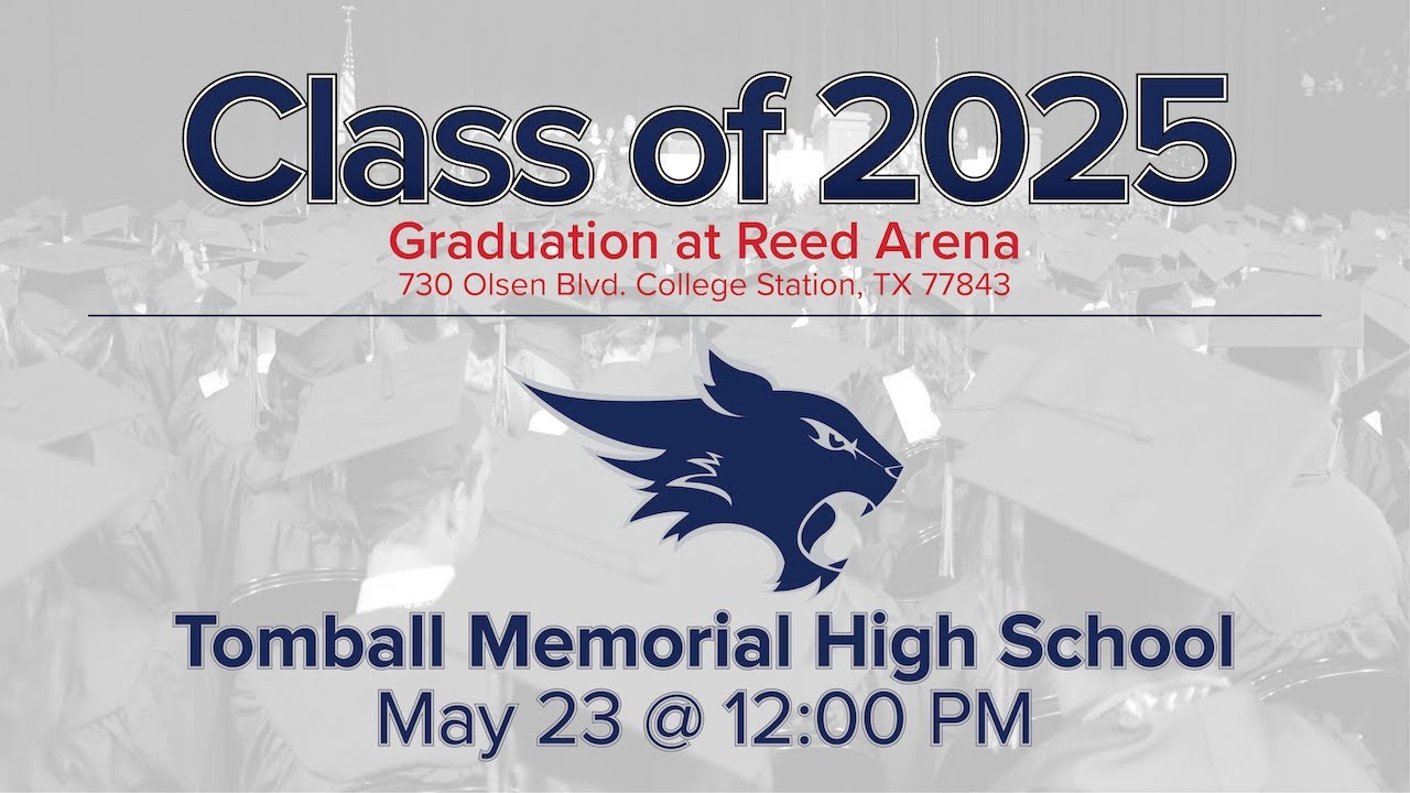 Tomball Memorial High School Graduation 2025 | Tomball ISD - YouTube