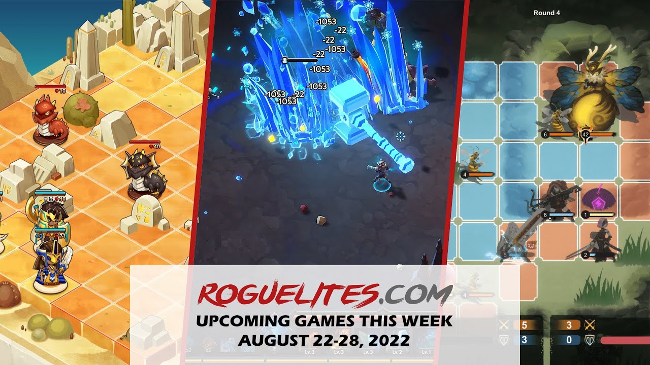 Upcoming Roguelite Games For This Week: August 22-28, 2022 - YouTube