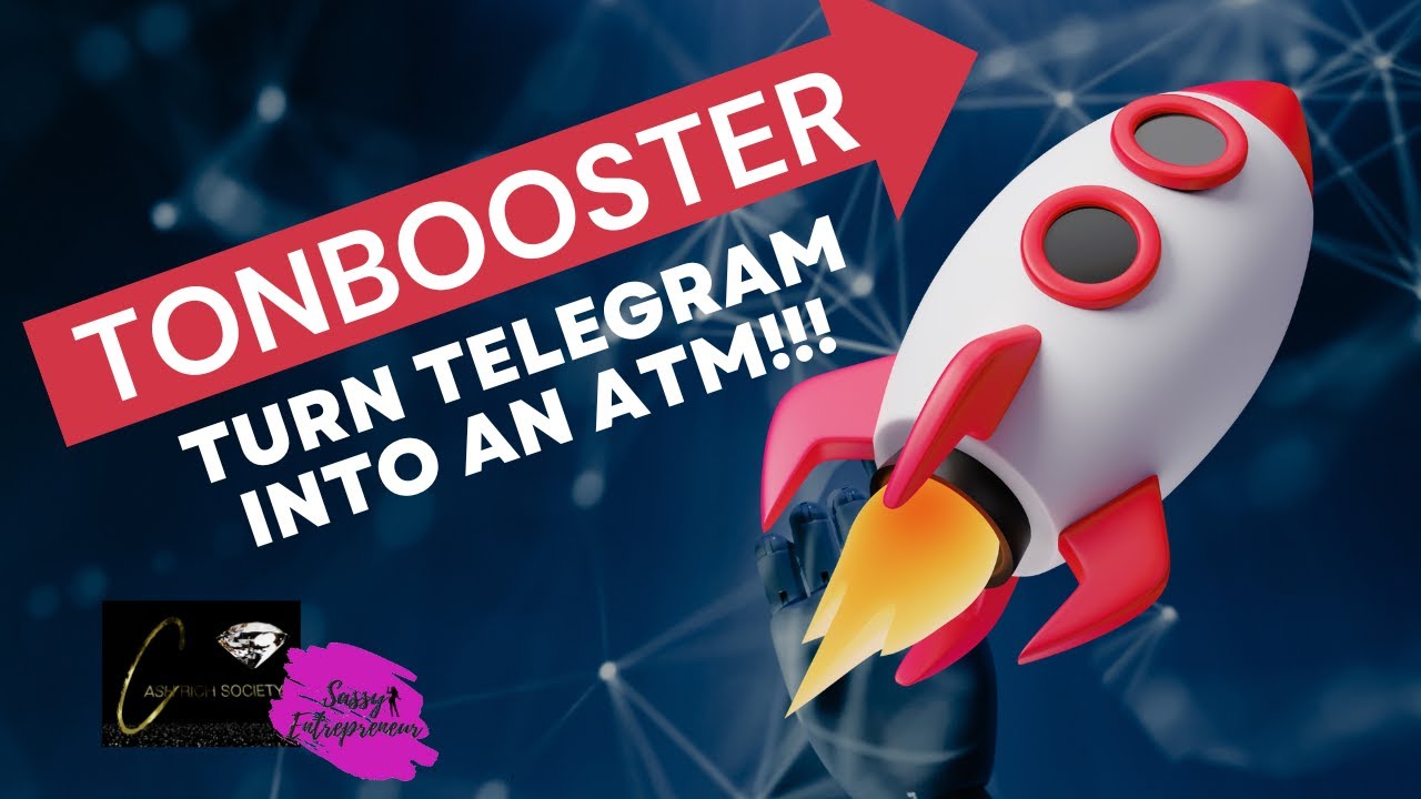 Tonbooster Make money on Telegram - YouTube