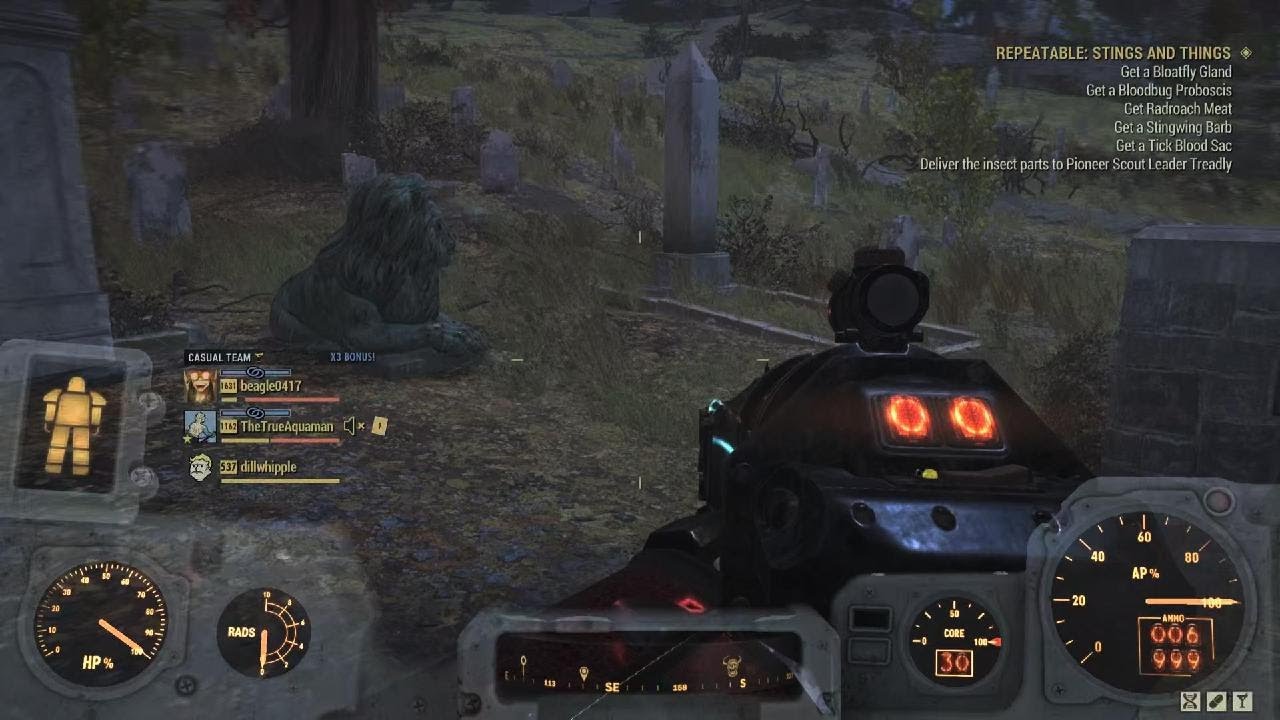 Fallout 76 Clearing Kanawah Church - YouTube