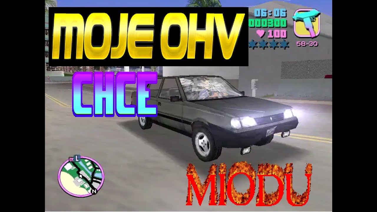 moje OHV chce MIODU - ale to Polonez Atu w GTA VC - YouTube