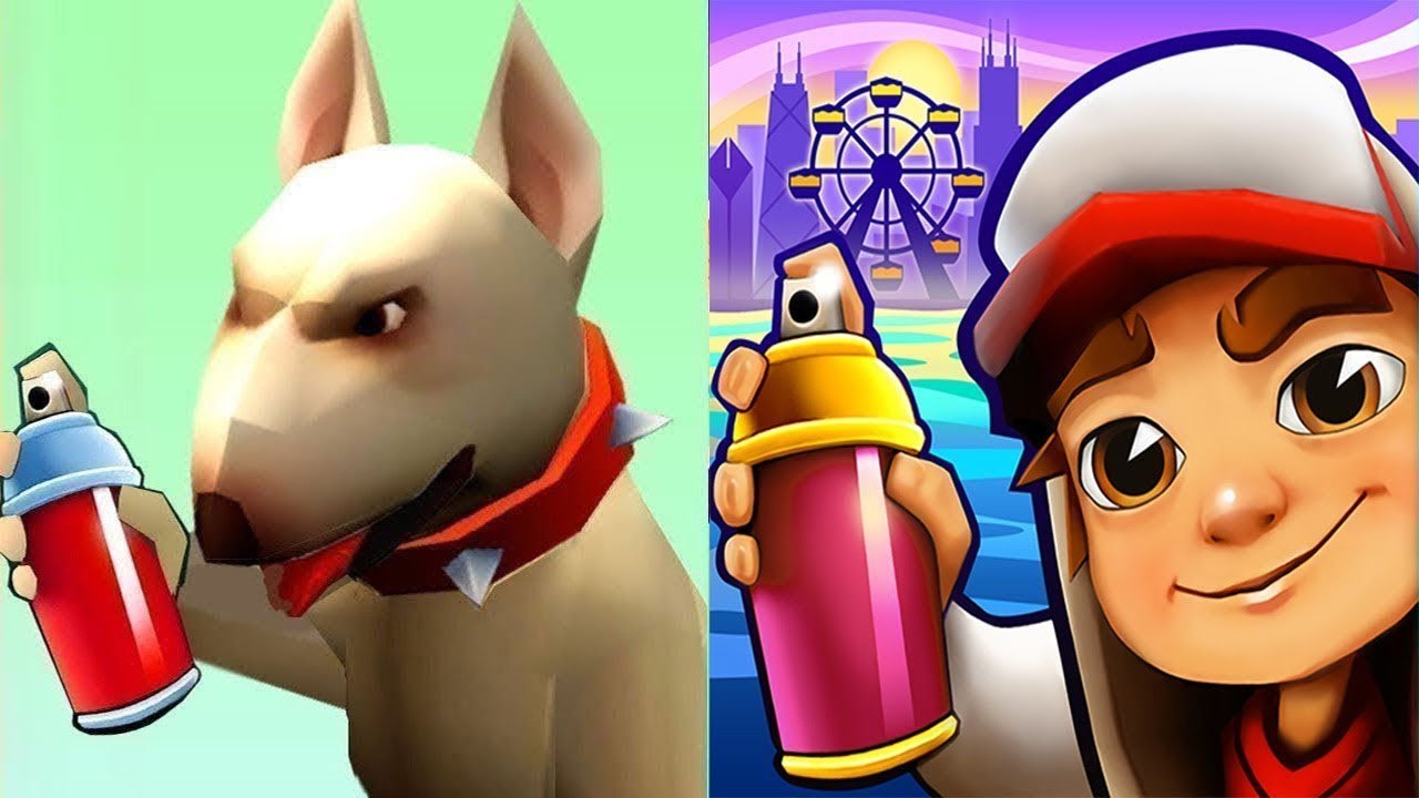 Subway Surfers Chicago 2020 vs DOG RUN Gameplay HD - YouTube