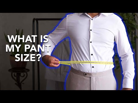 HOW TO MEASURE YOUR WAIST | FINDING THE PERFECT PANT SIZE FOR MEN